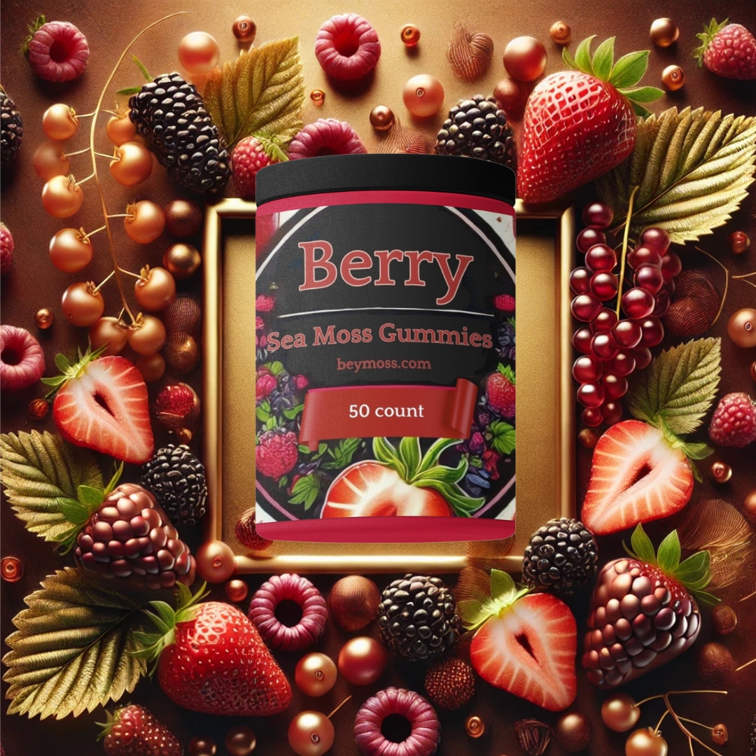 Berry Sea Moss Gummies (50ct.) – Bey Moss